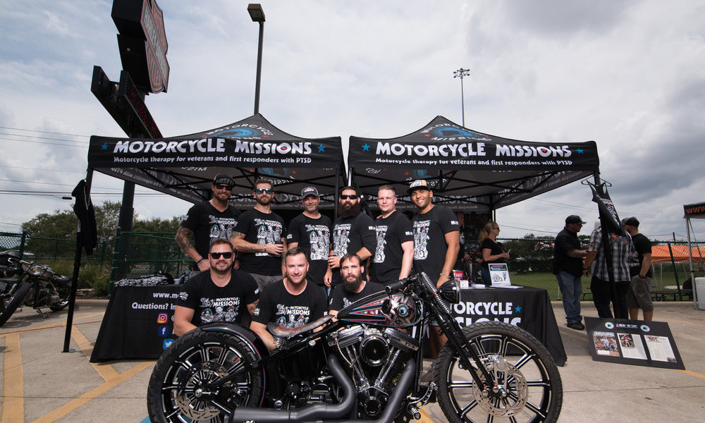 Non-profit organization Motorcycle Mission help veterans with PTSD ...