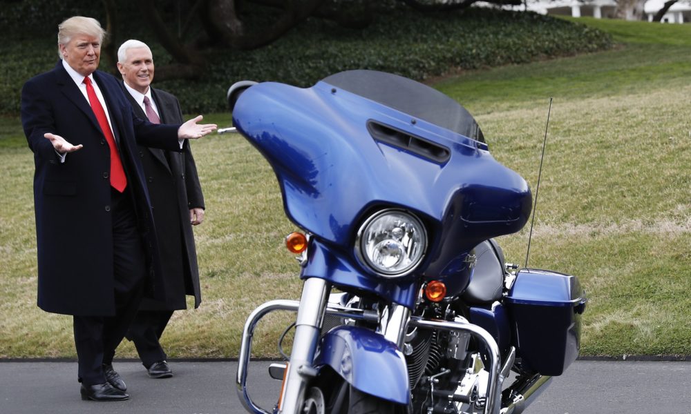 Donald Trump fires back at Harley’s decision to move production ...