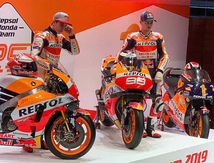 MotoGP – Repsol Honda shows its 2019 colors - iMotorbike News