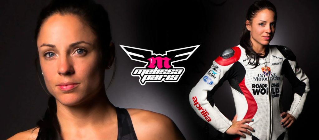 iMotorbike Meets Professional Female Motorcycle Racer Melissa Paris