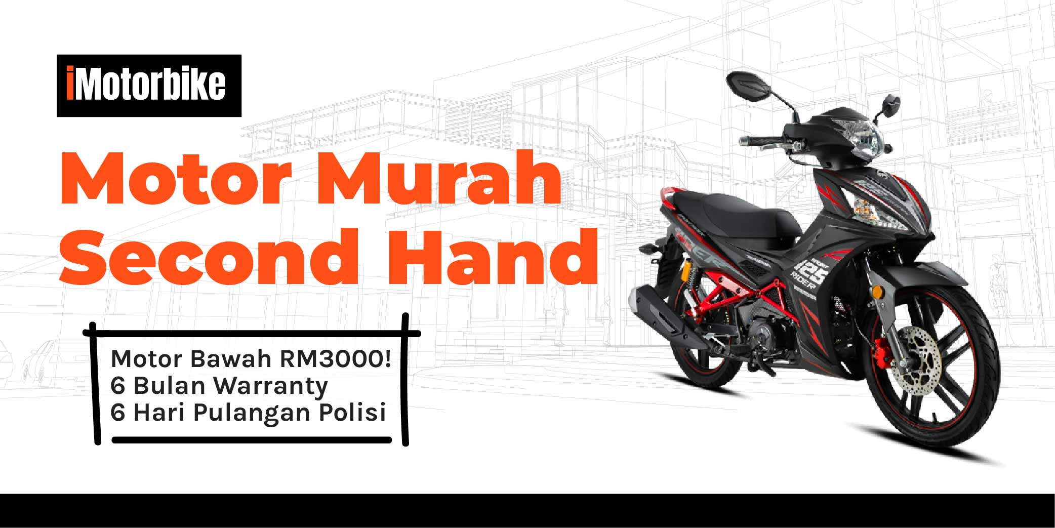 Motor Bawah RM3000 : Promotion Hebat Motor Second Hand Murah