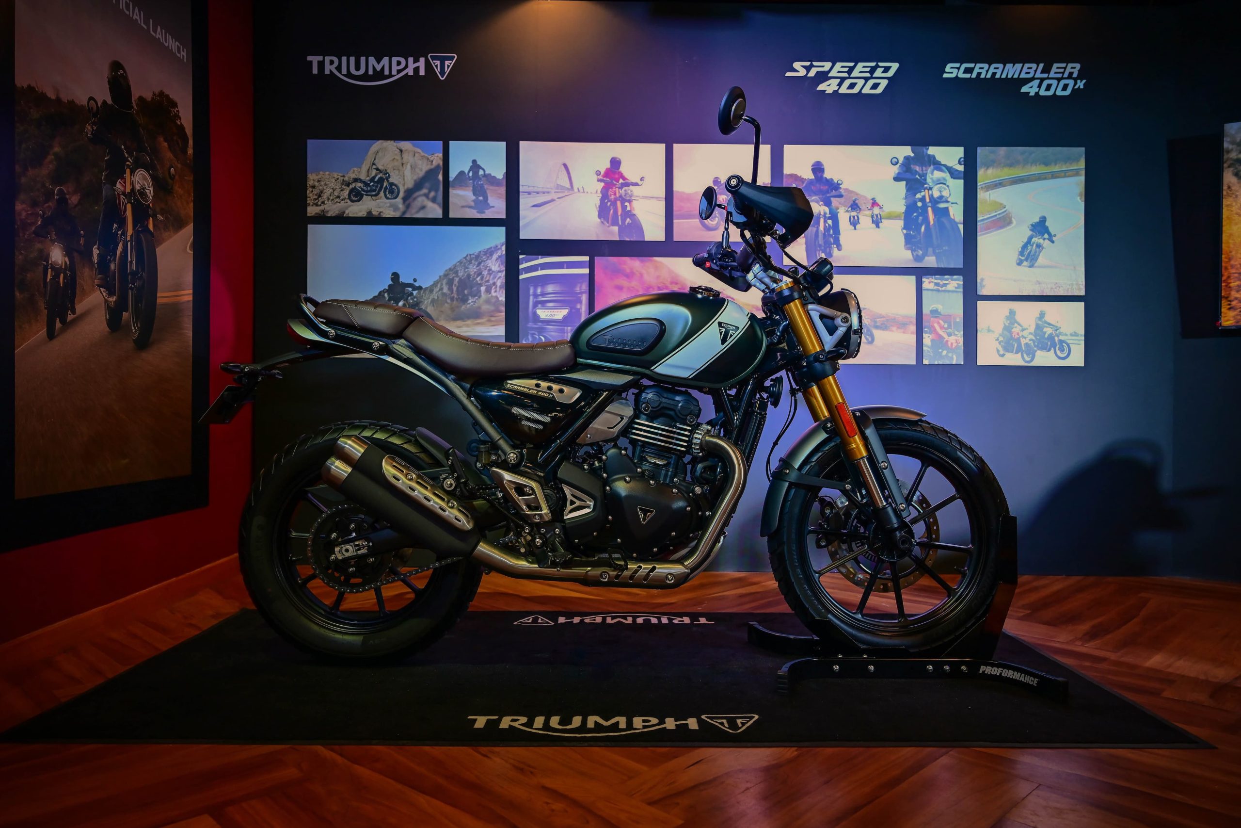 Triumph Unveils T-Series: Speed 400 and Scrambler 400 X
