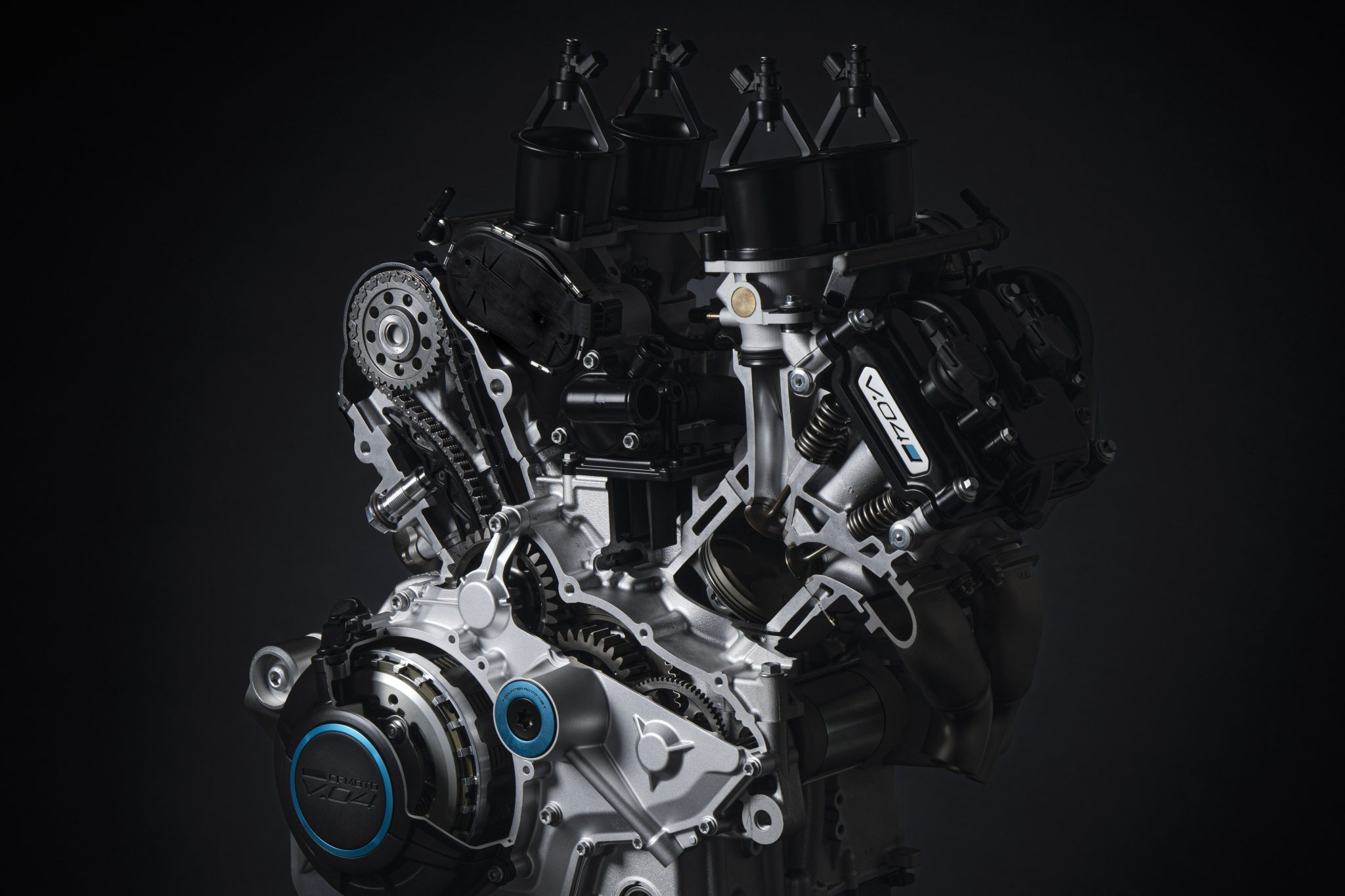 CFMoto Unveils New Advanced V4 Engine at EICMA 2024 - iMotorbike News