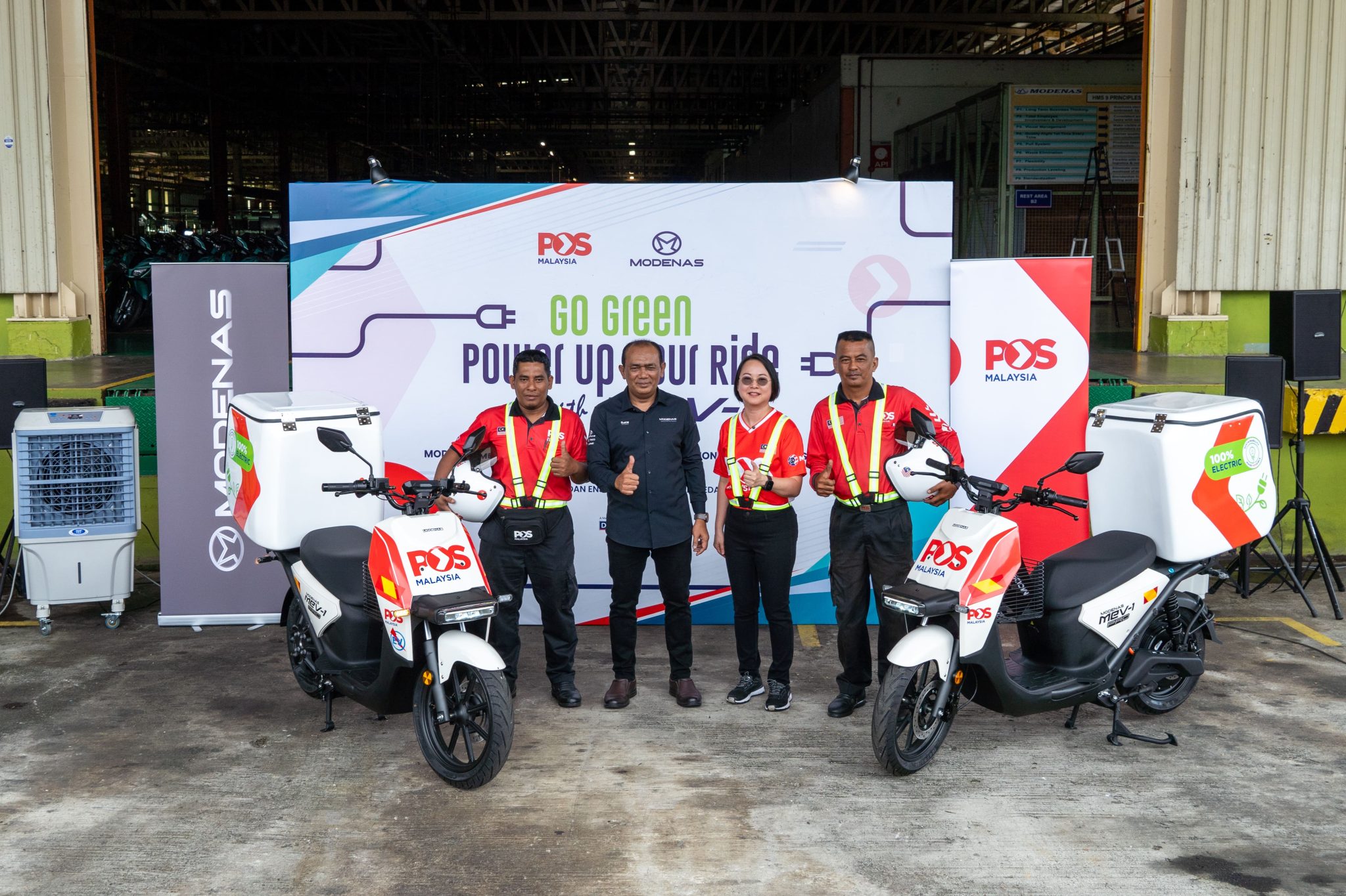Pos Malaysia Expands EV Fleet with 1,092 Modenas MEV-1 PRO Electric ...