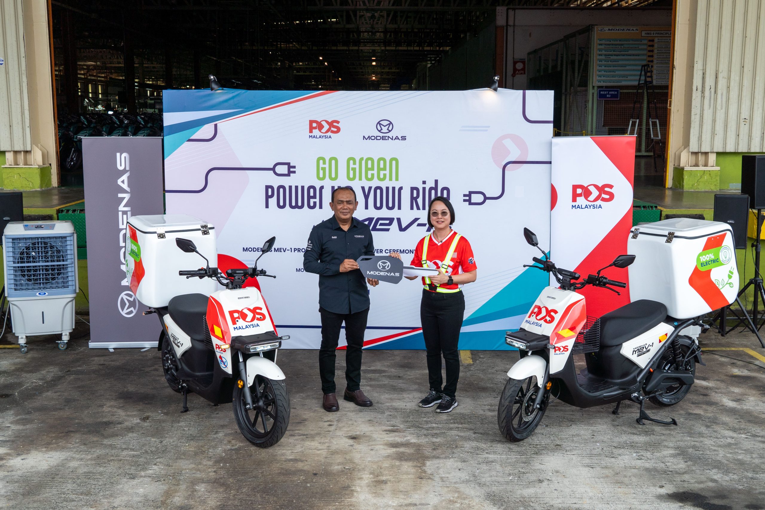 Pos Malaysia Expands EV Fleet with 1,092 Modenas MEV-1 PRO Electric ...