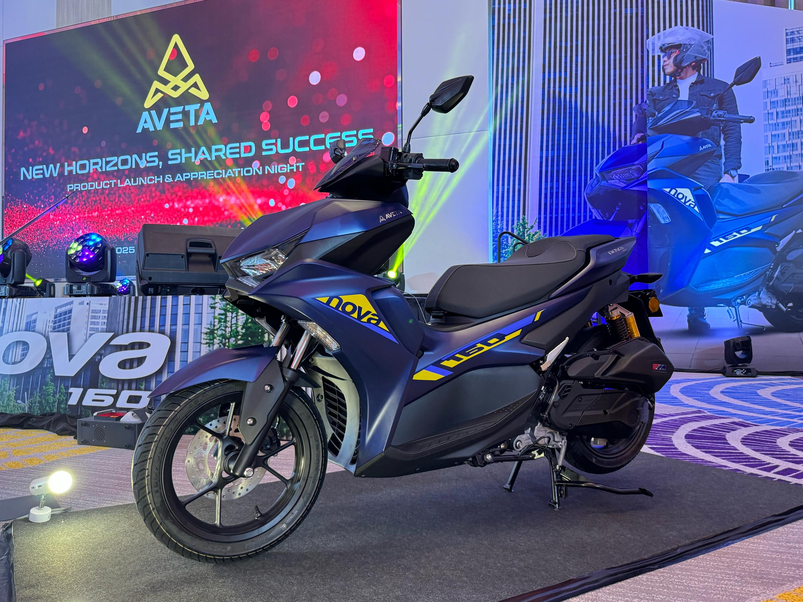 Aveta Malaysia Launches All-New 2025 Nova Scooter Series - iMotorbike News