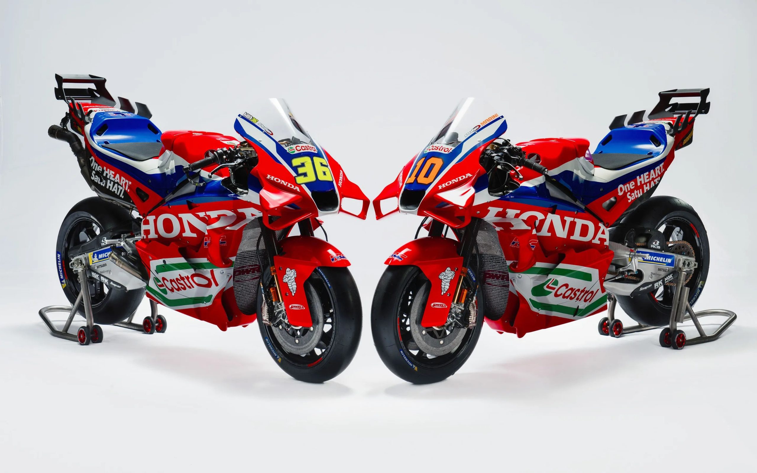 Honda Reveals New Era in MotoGP with Castrol-Liveried 2025 Bike ...