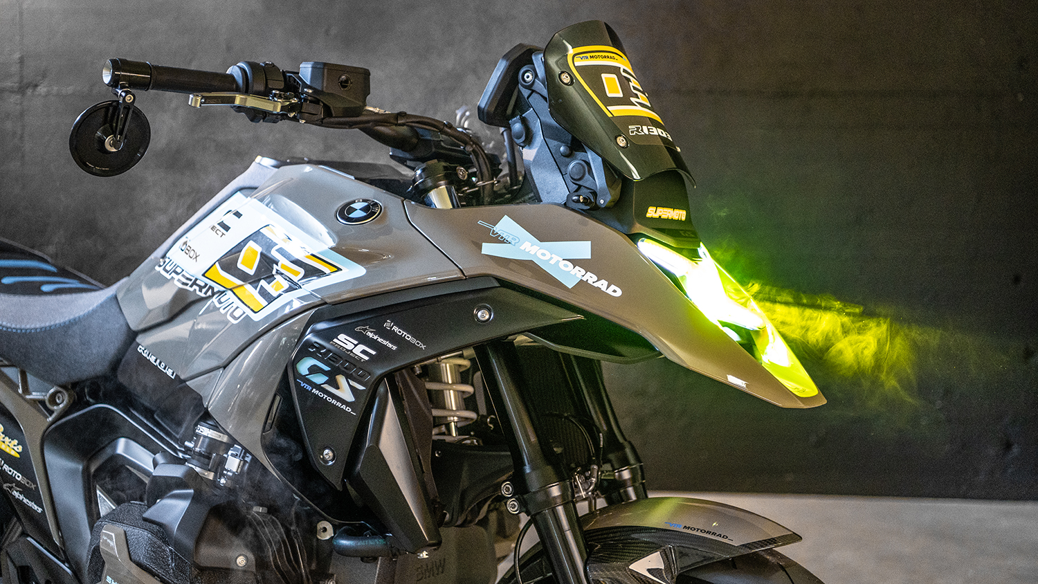 BMW R 1300 GS Gets a Wild Supermoto Makeover by Swiss Custom Shop